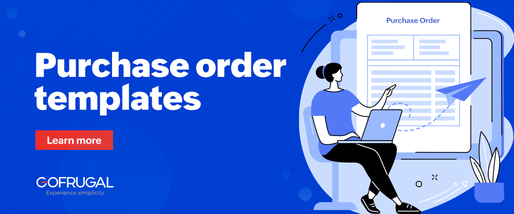 Free purchase order templates - Gofrugal