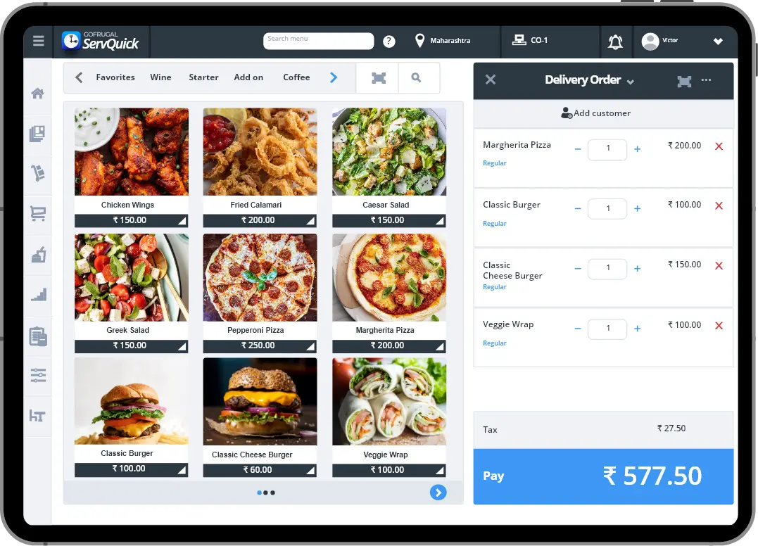 Takeaway POS Software for Take away Restaurants - Gofrugal