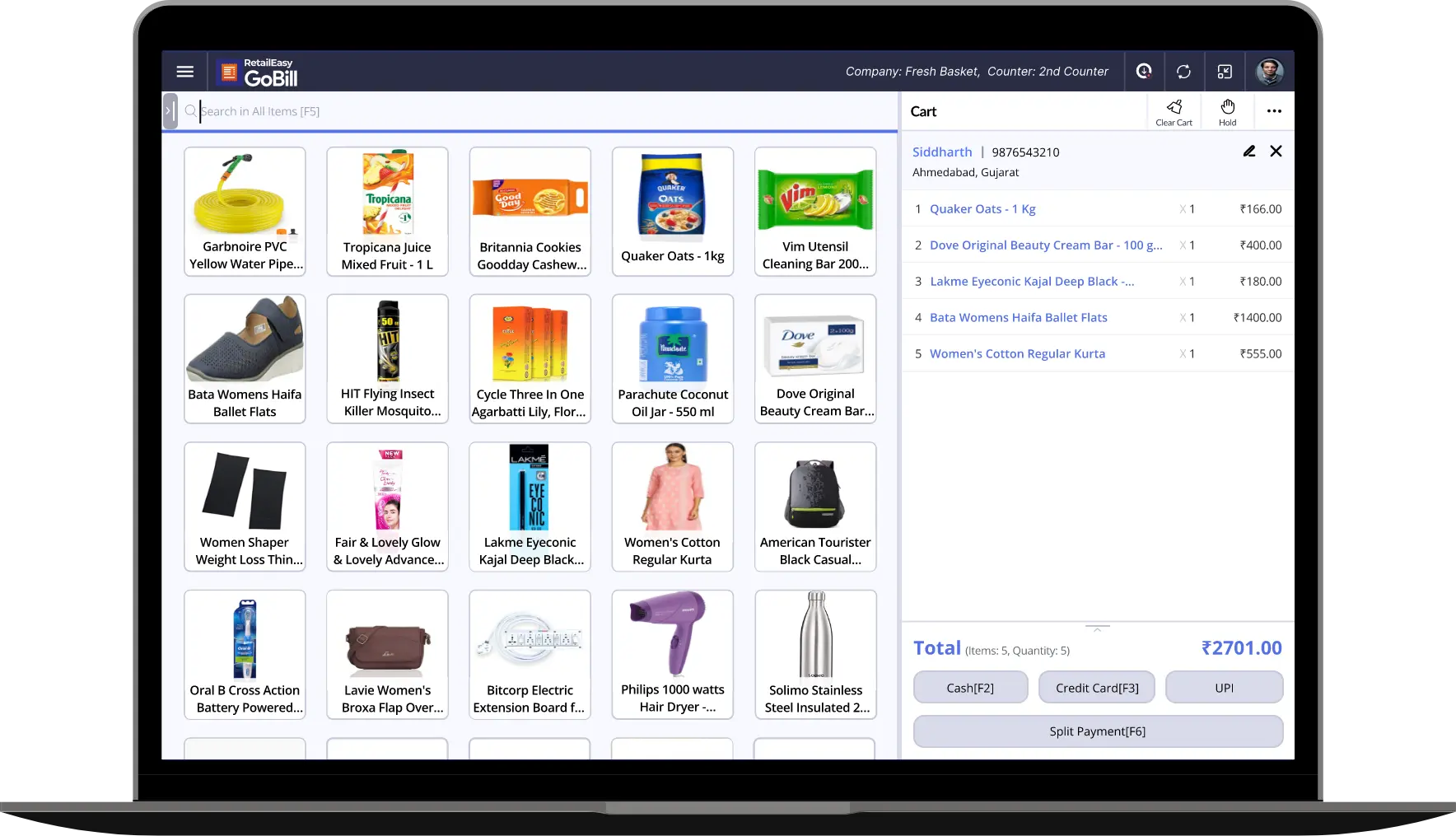Departmental Store Management Software with Billing - Gofrugal
